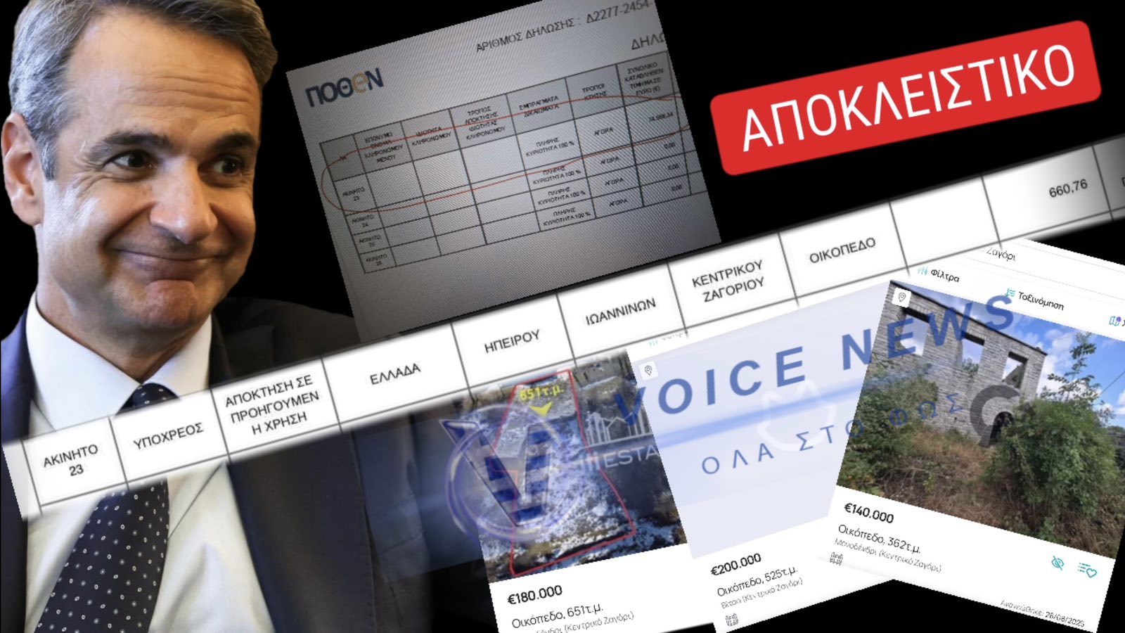 ΠΟΘΕΝ ΕΣΧΕΣ Ή ΠΟΘΕΝ ΑΙΣΧΟΣ ΜΗΤΣΟΤΑΚΗ; - Voice News