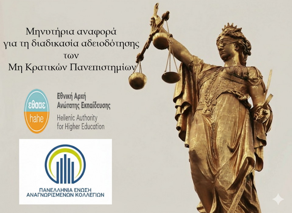 Μηνυτήρια αναφορά για τη διαδικασία αδειοδότησης των Μη Κρατικών ...