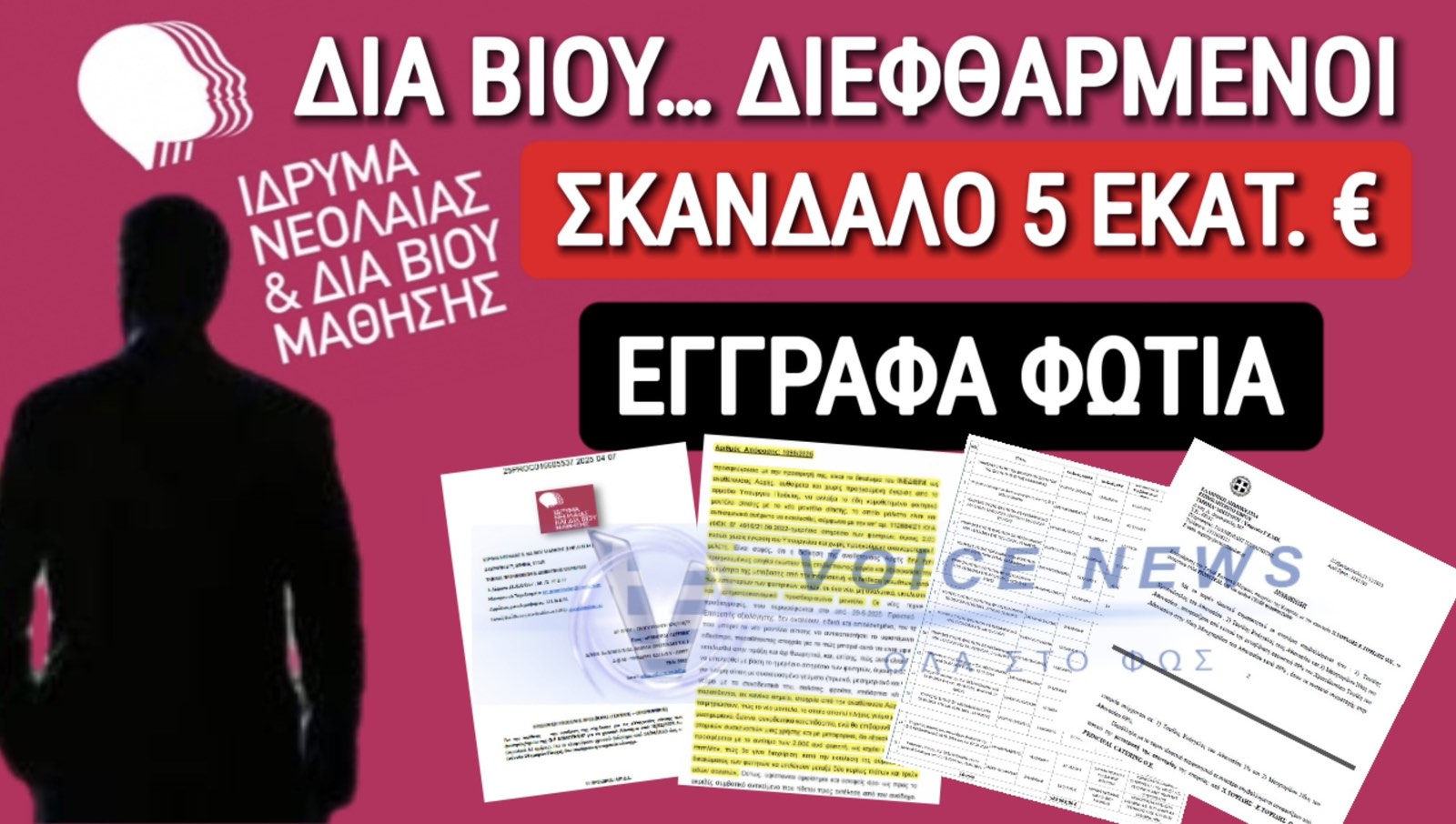 ΣΟΚ: 5.000.000 ΕΥΡΩ ΣΕ ΑΠΕΥΘΕΙΑΣ ΑΝΑΘΕΣΕΙΣ ΑΠΟ ΤΟ ΙΝΕΔΙΒΙΜ! - Voice News