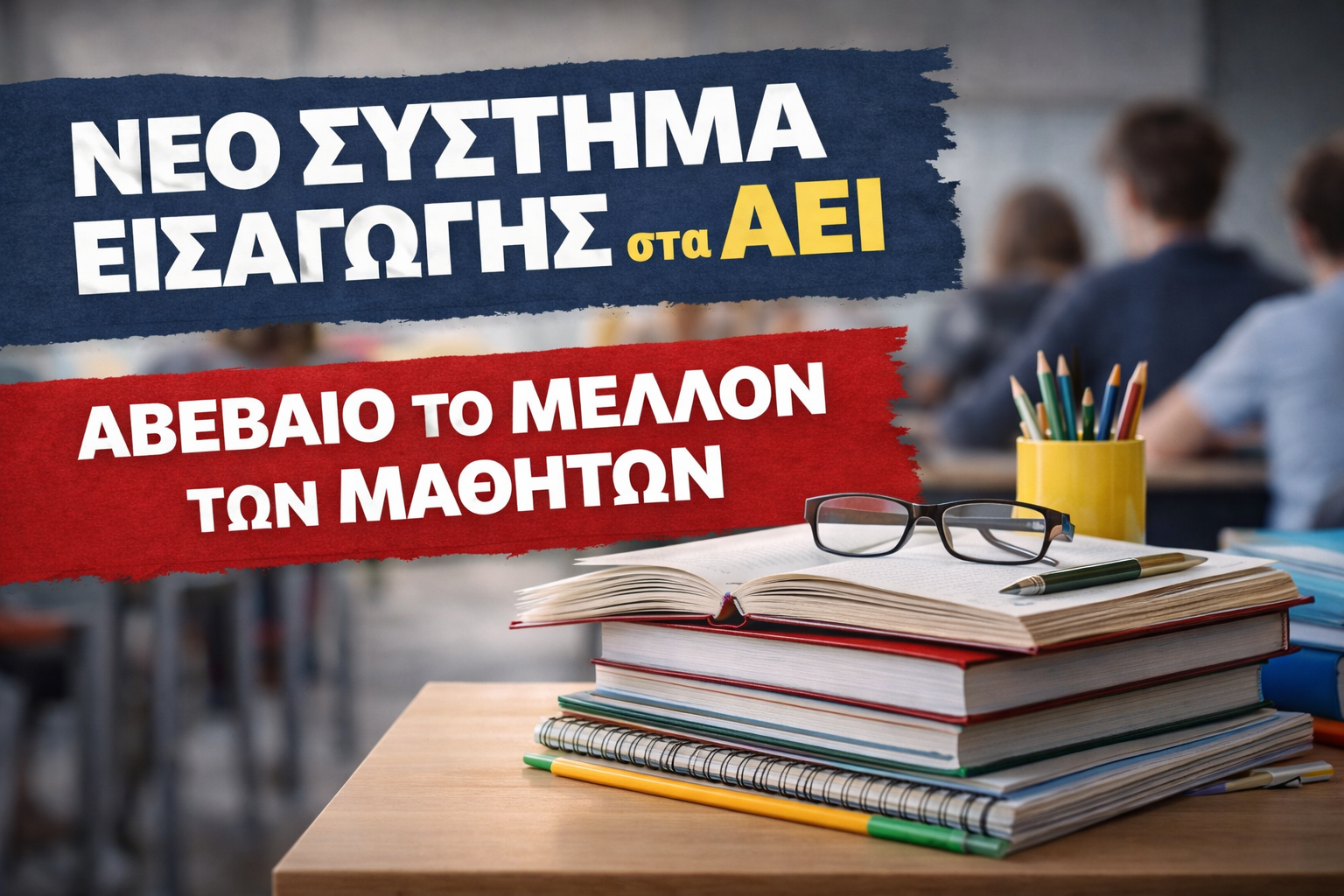 Εθνικό Απολυτήριο: Μεταρρύθμιση με ημερομηνία λήξης και μαθητές σε ρόλο ...